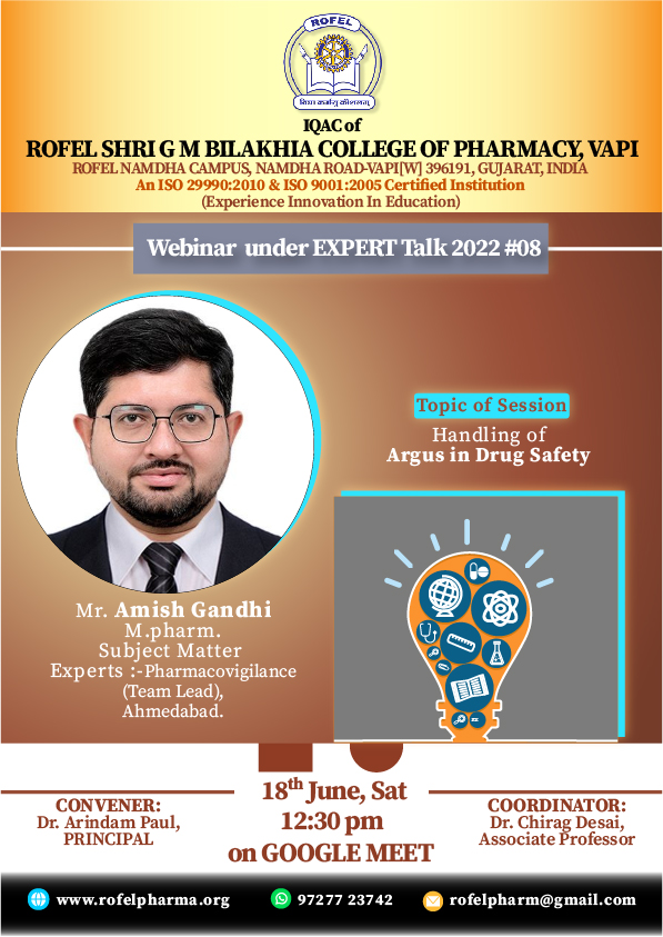 ROFEL SHRI G M BILAKHIA COLLEGE OF PHARMACY